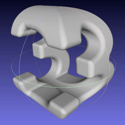 3D Perspective Puzzle Test Print by Julian Danzer