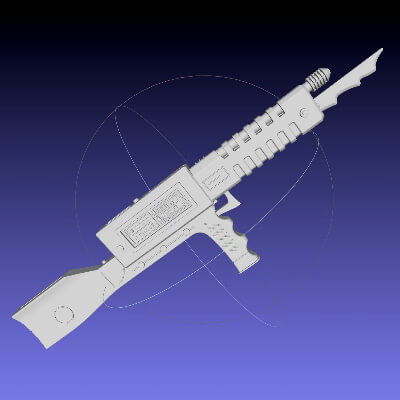 Battlestar Galactica Cylon Gun - 3D Model by Julian Danzer