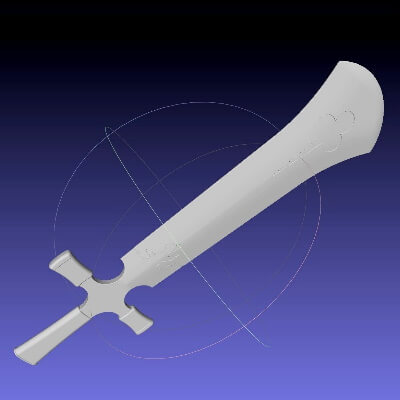 Black Clover Demon Destroyer Sword Printable Assembly - 3D Model by ...