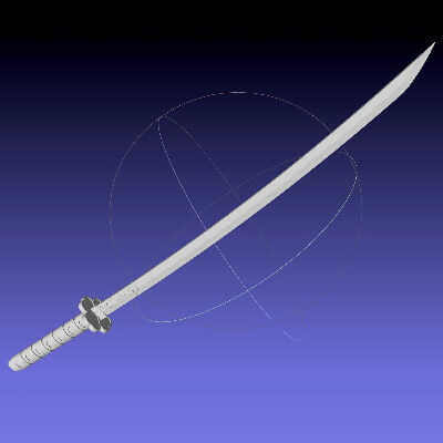 Demon Slayer Mitsuri Katana - 3D Model by Julian Danzer