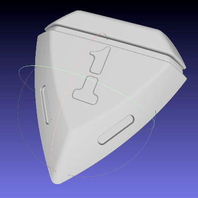 Evangelion Rebuild Shinji Backpack - 3D Model by Julian Danzer