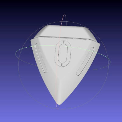 Evangelion Rei Unit 0 Backpack Printable Model by Julian Danzer