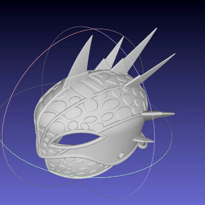 How To Train Your Dragon Astrid Dragon Scale Armor Helmet - 3D Model by ...