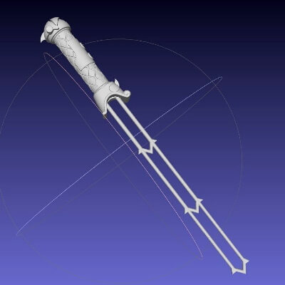 How To Train Your Dragon Hiccup Printable Flamesword - 3D Model by ...