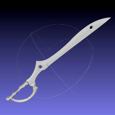 Kill La Kill Ryuko Scissor Blade Printable Assembly - 3D Model by ...