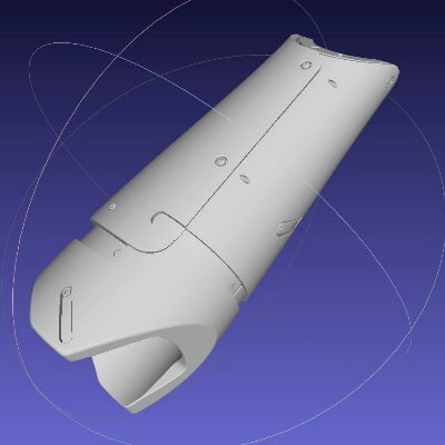 Metal Gear Solid V Venom Snake Prosthetic Arm Prop - 3D Model by Julian ...