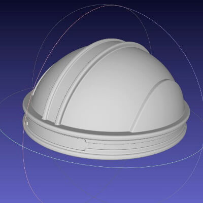 Murder Drones Worker Helmet - 3D Model by Julian Danzer