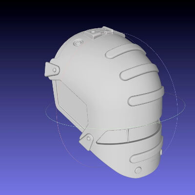 New Batman Shoulder - 3D Model by Julian Danzer