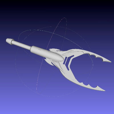 Predator Speartip Speargun Projectile - 3D Model by Julian Danzer