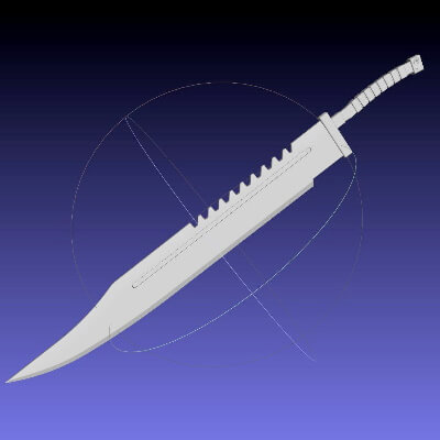 Pyramid Head Sword - 3D Model by Julian Danzer