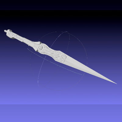 RWBY Pyrrha Nikos Spear Printable Assembly - 3D Model by Julian Danzer