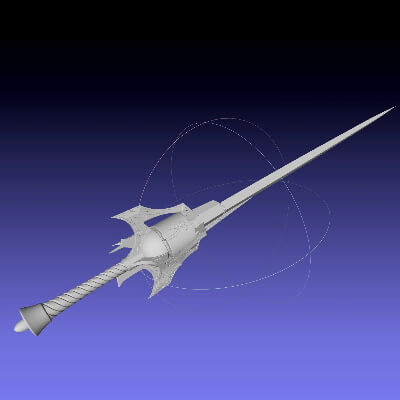RWBY Weiss Rapier Myrtenaster Printable Assembly - 3D Model by Julian ...