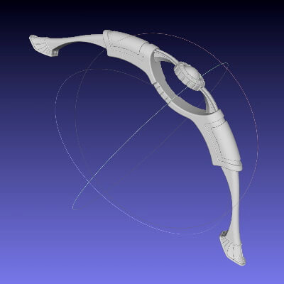 Shield Hero Bow Hero Bow Printable Assembly - 3D Model by Julian Danzer