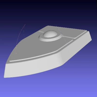 Shield Hero Shield - 3D Model by Julian Danzer