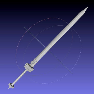 Soul Eater Crona Sword Ragnarok - 3D Model by Julian Danzer