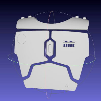 Star Wars Book Of Boba Fett Chetpieces - 3D Model by Julian Danzer
