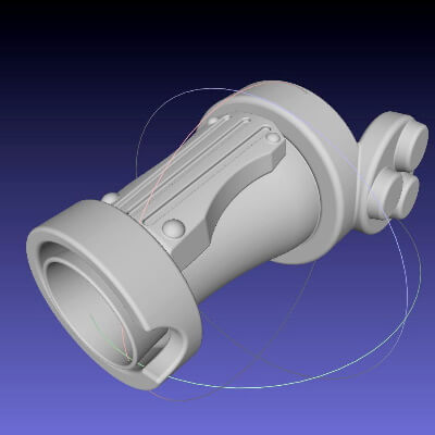 Street Fighter Cammy Arm Printable Model by Julian Danzer