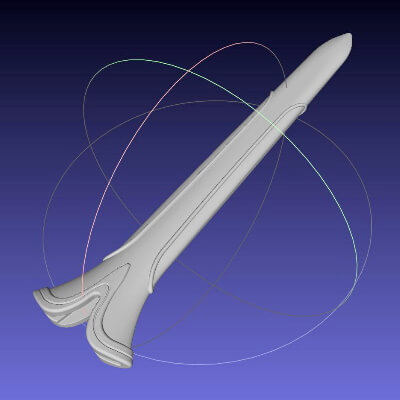 Sword Art Online Alicization Asuna Underworld Sword Sheath - 3D Model ...