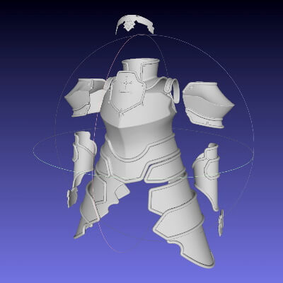 Sword Art Online Alicization Integrity Knight Armor Set - 3D Model by ...
