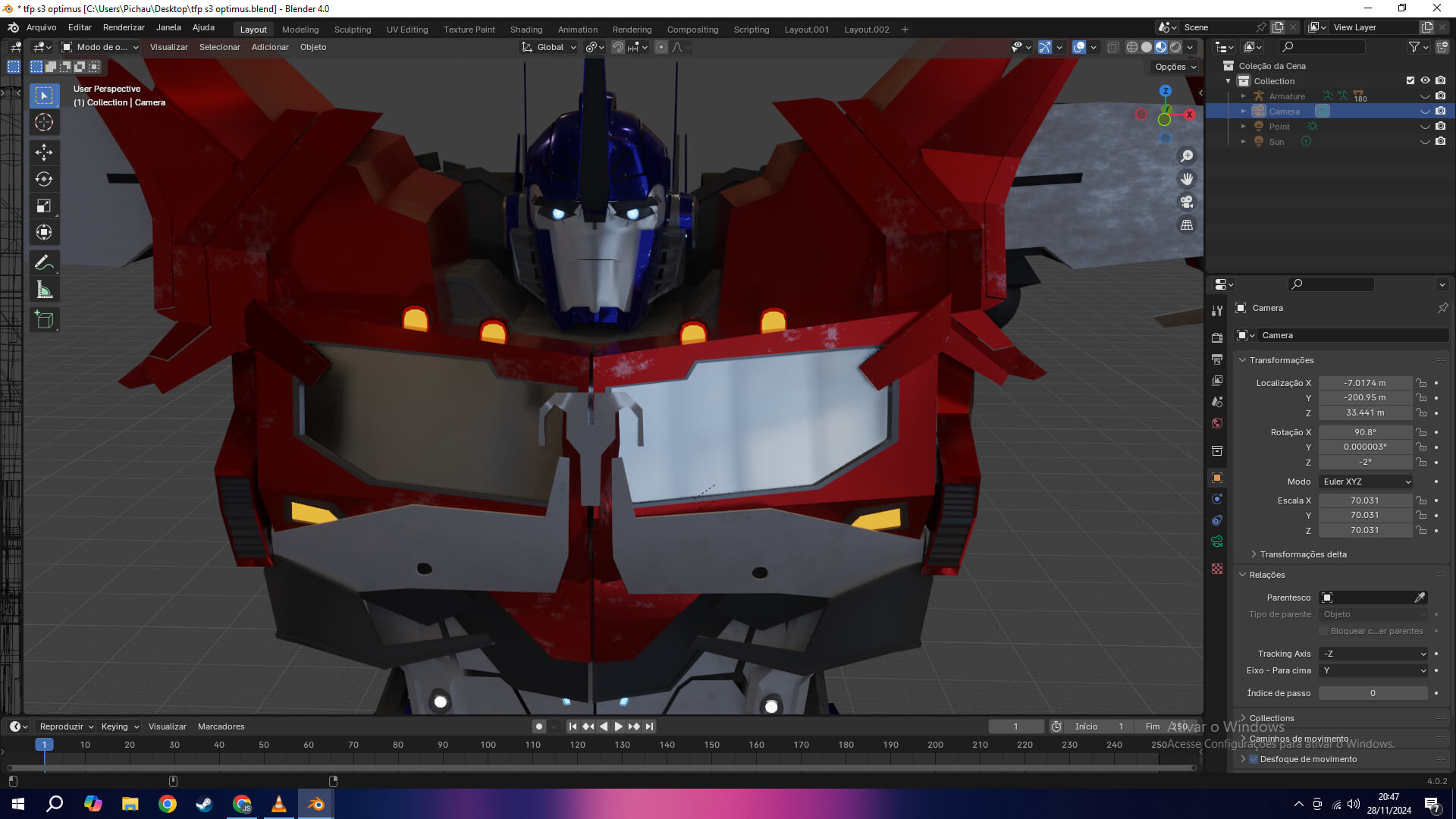 Optimus Prime 2.0 From Transformers Prime Beast Hunters - 3D Model by ...