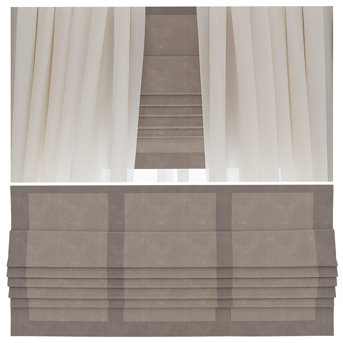 Curtains 03 - 3D Model by jullietta