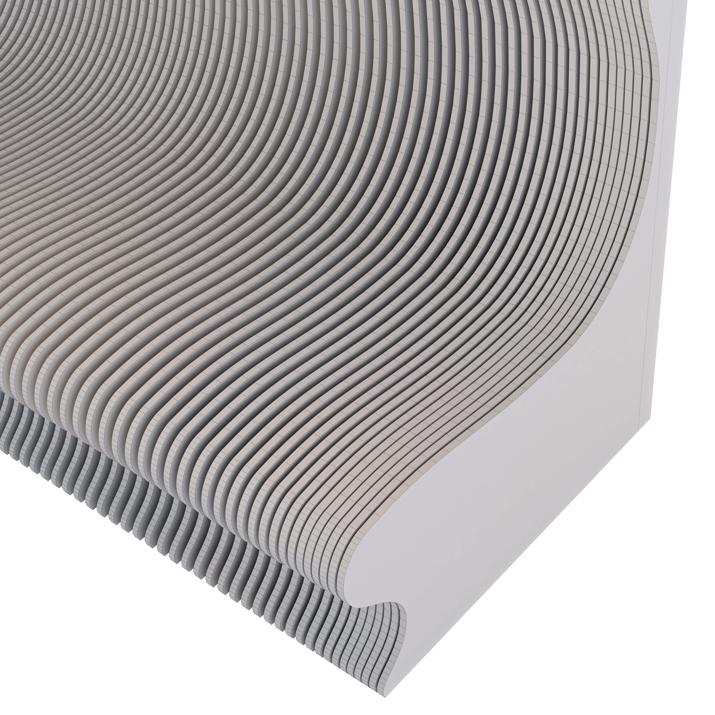 Parametric Wall - 3D Model by jullietta