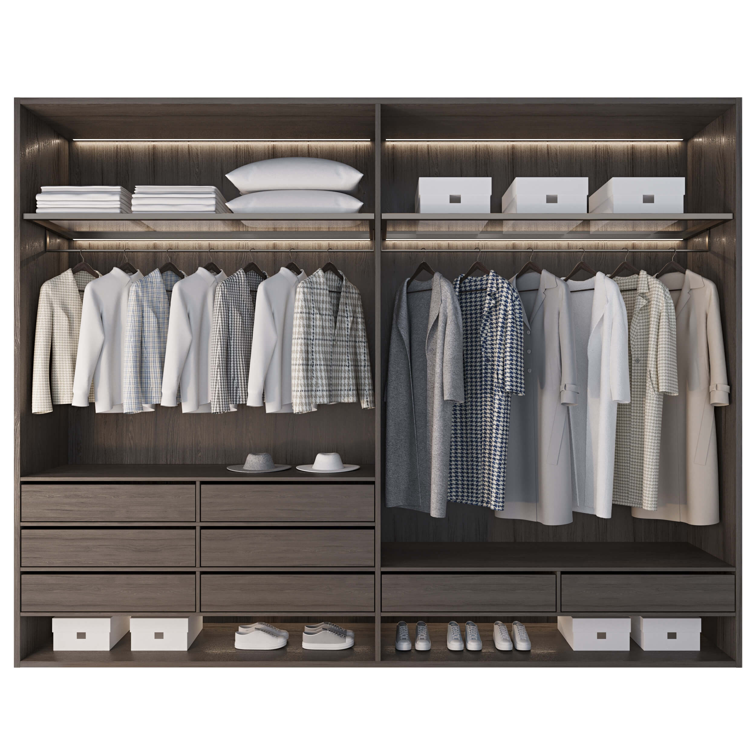 Wardrobe 005 - 3D Model by jullietta