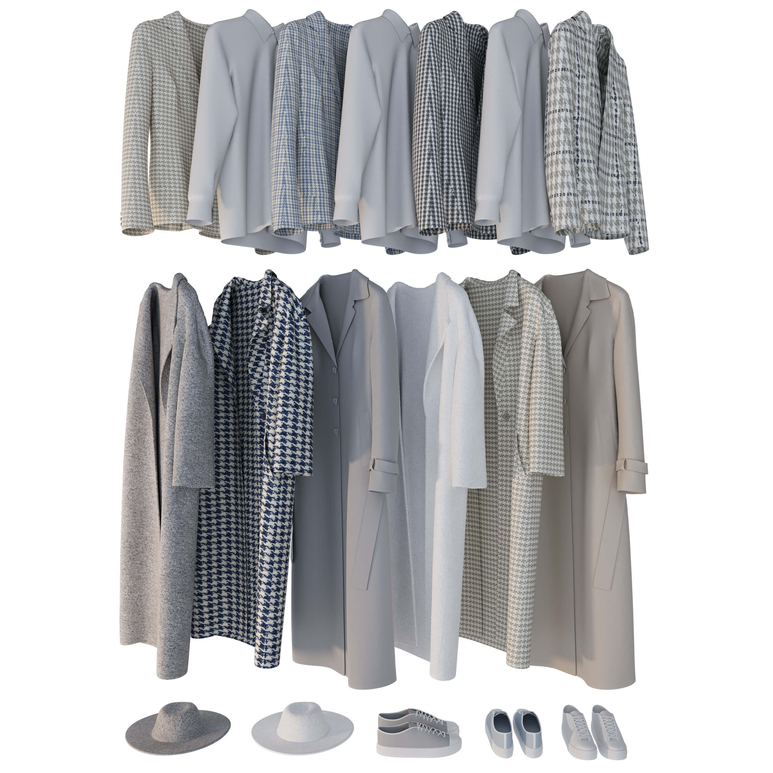 Wardrobe 005 - 3D Model by jullietta