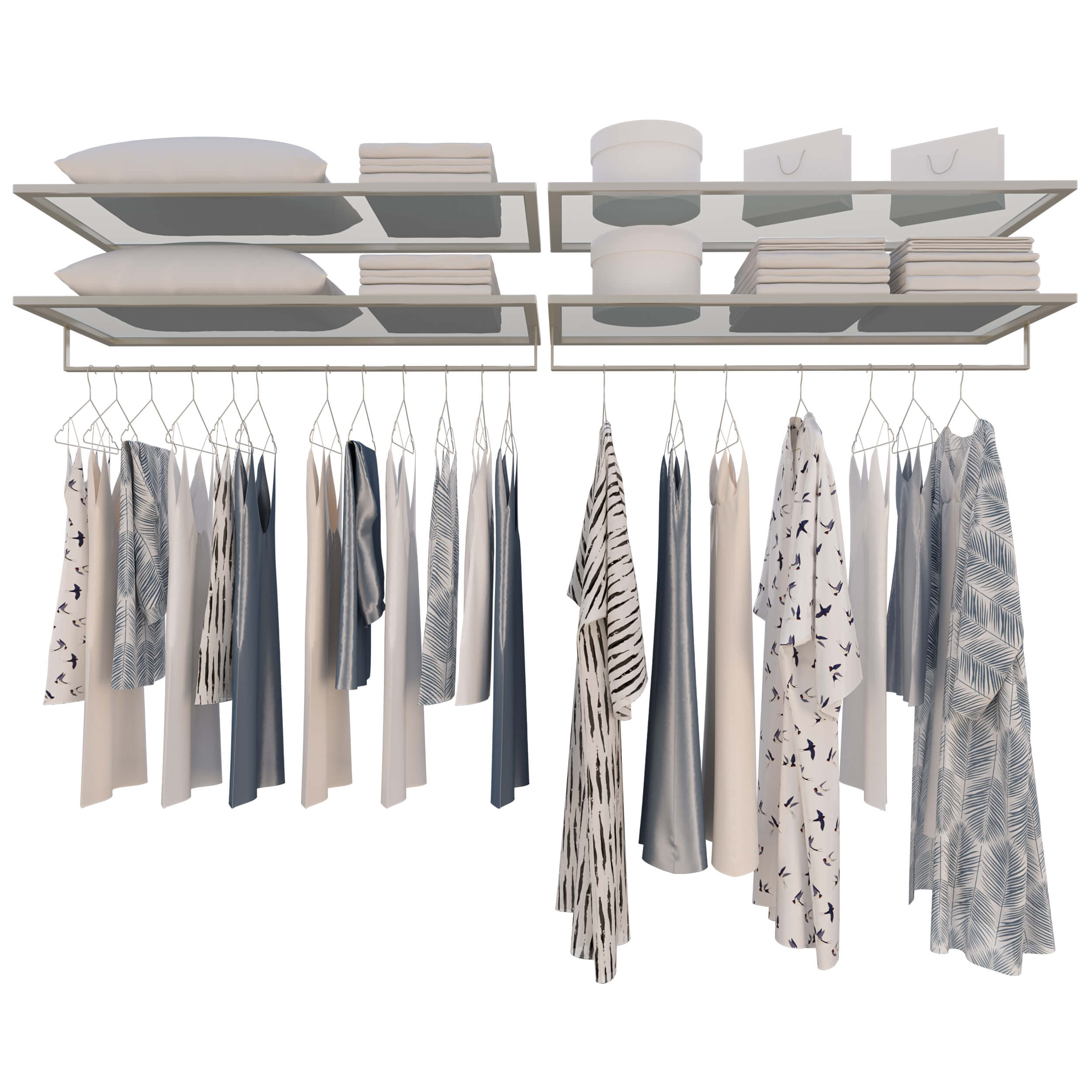 Wardrobe 006 - 3D Model by jullietta