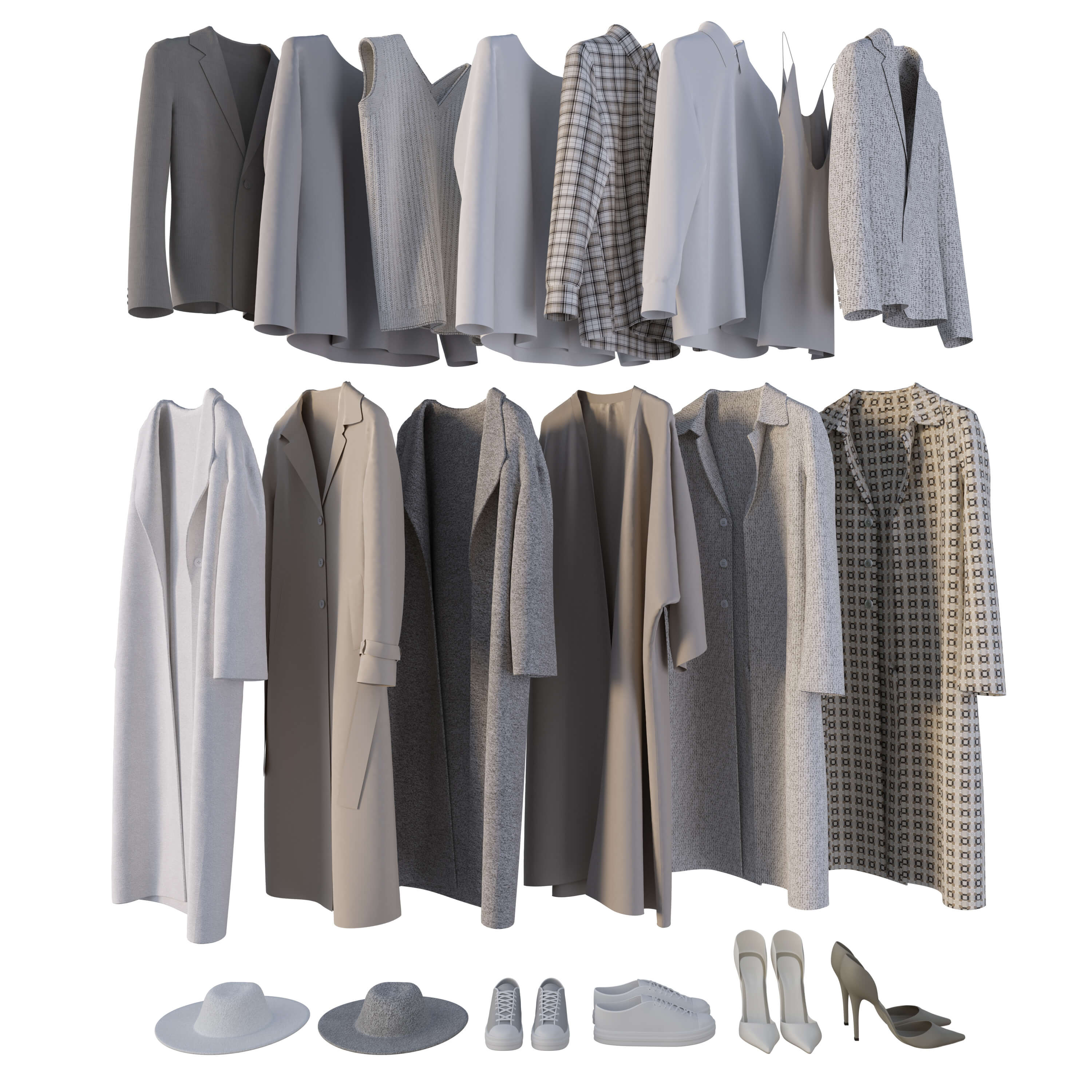 Wardrobe 007 - 3D Model by jullietta