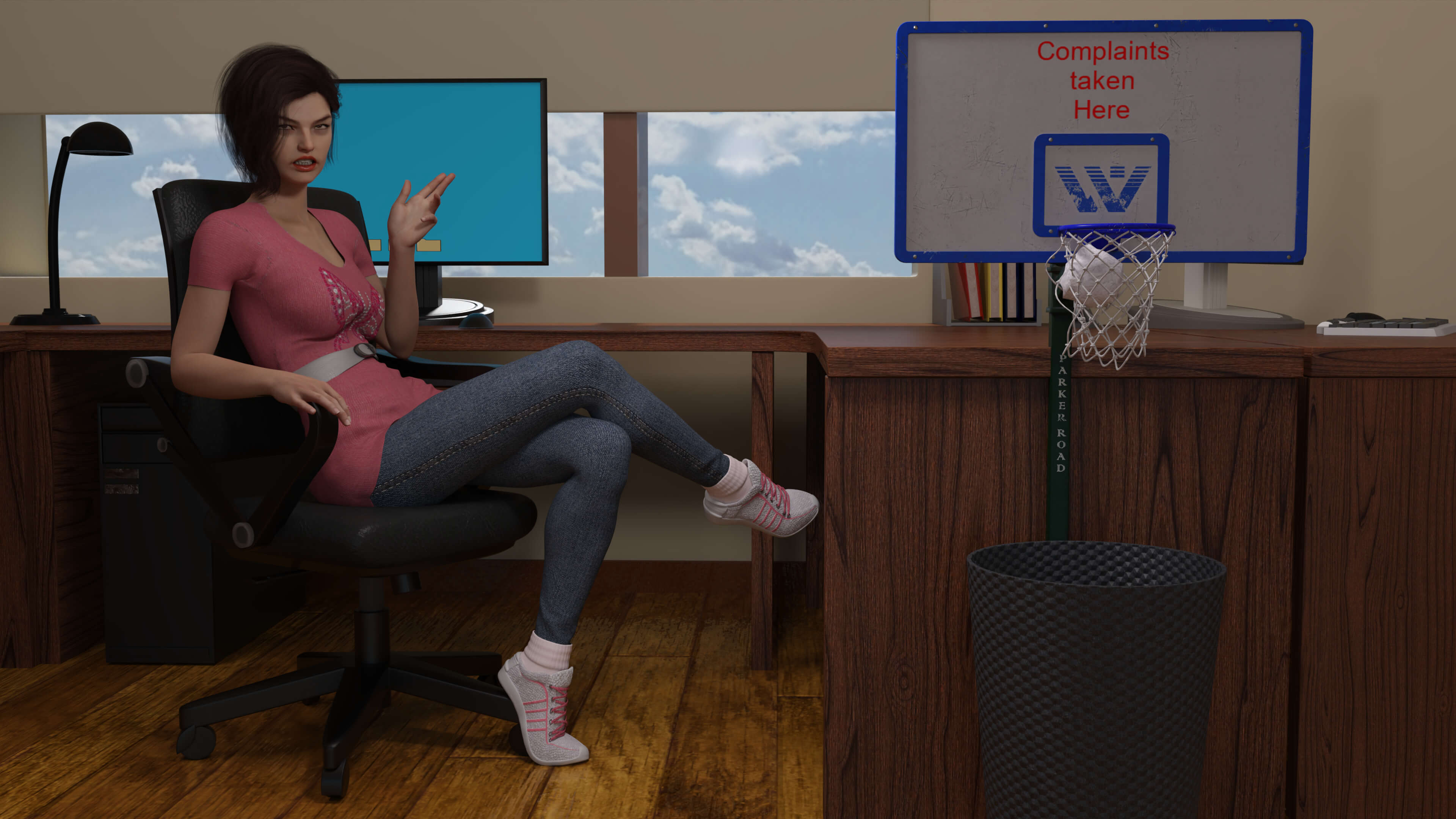 Typical Office 3D Render, Digital Art by Just for Fun