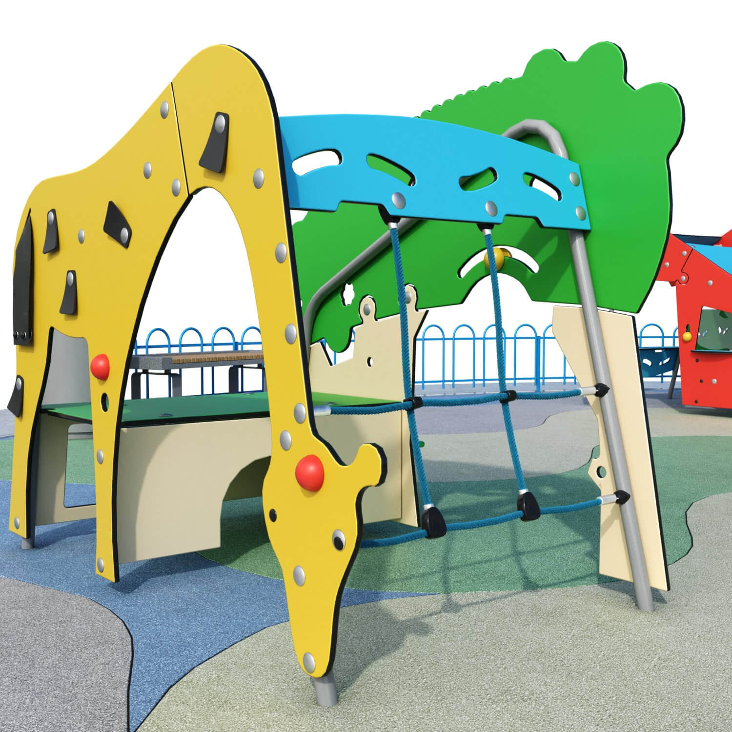 Children Playground - 3D Model by kabten-mimo2024