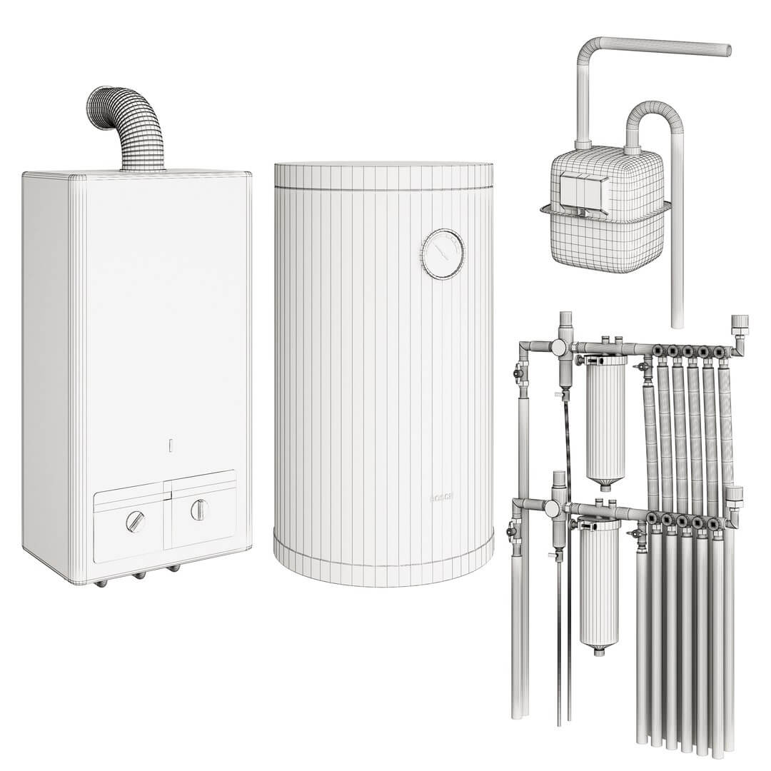 Plumbing Kit 01 - 3D Model by kabten-mimo2024