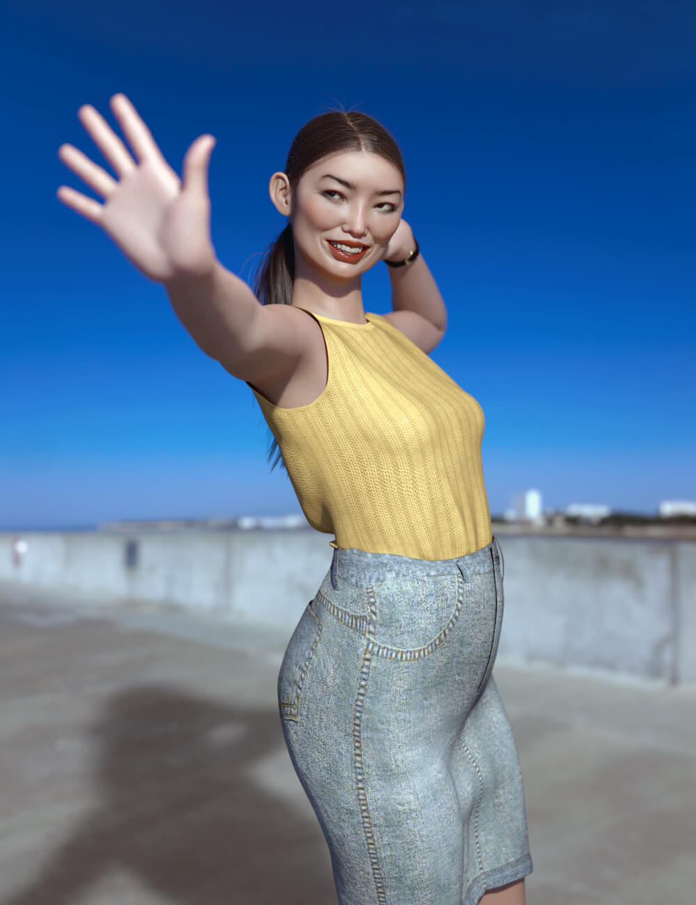 Biyu for Genesis 8 Female - Daz Content by Kadaj777