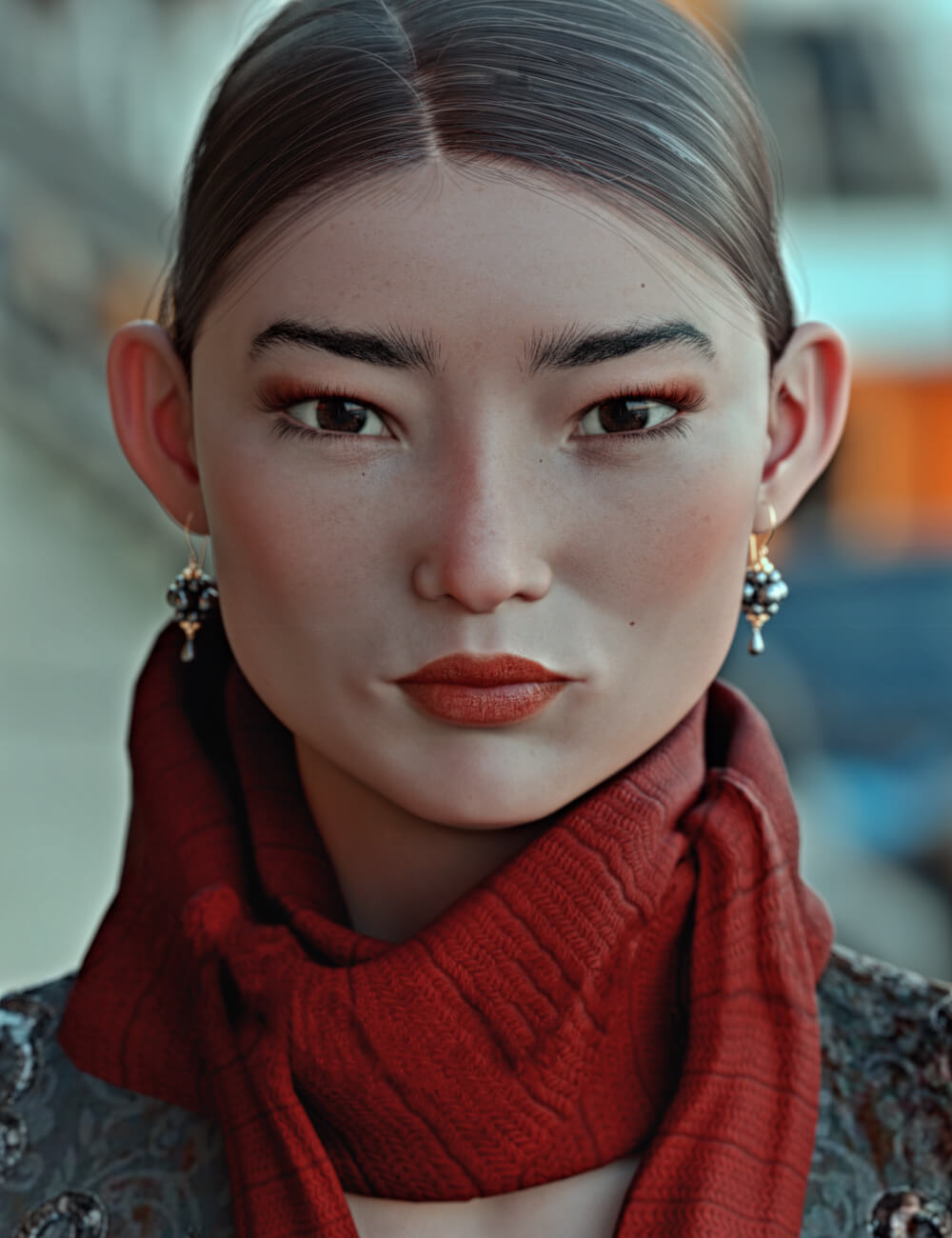 Biyu 01 3D Render, Digital Art by Kadaj777