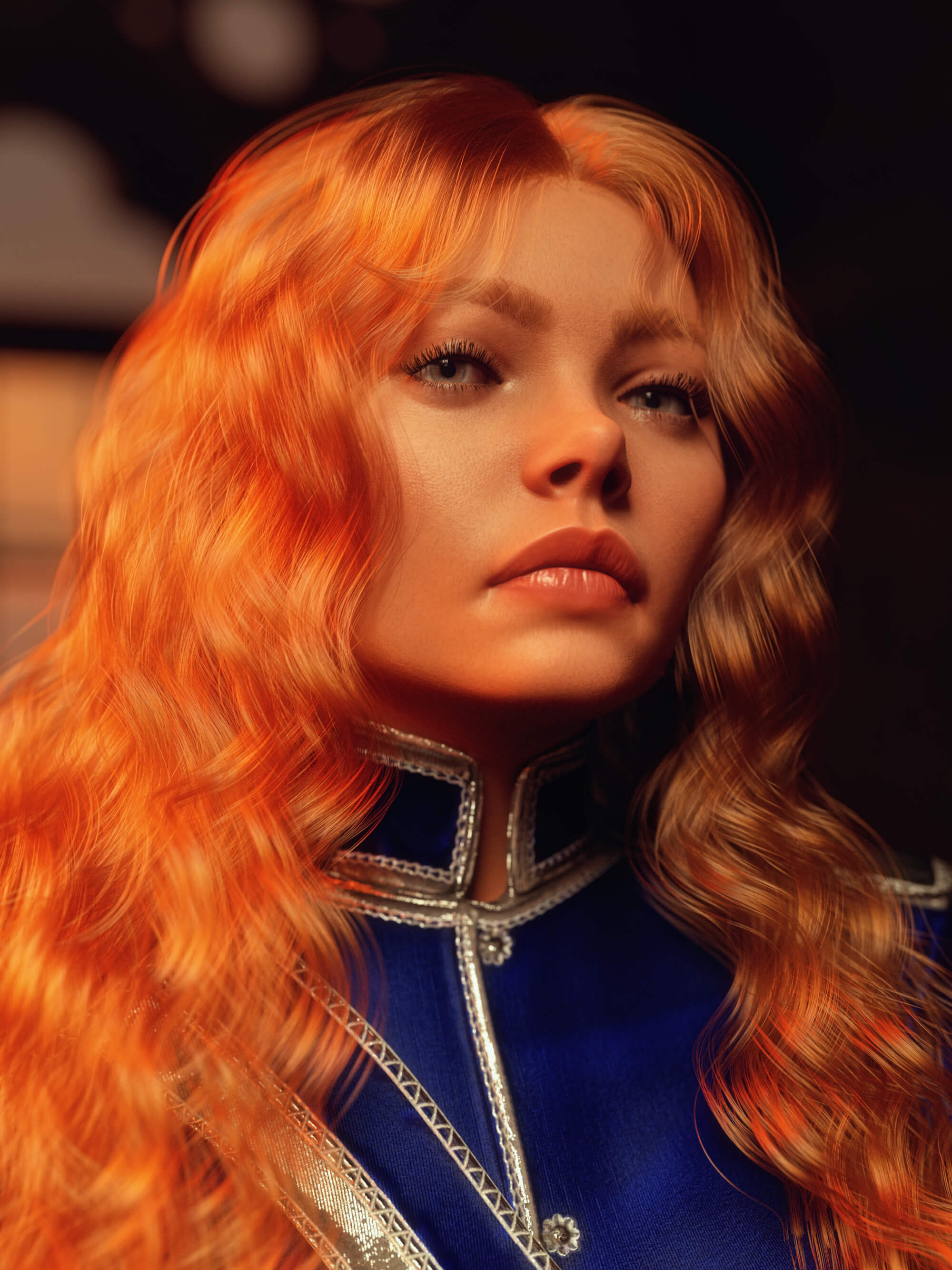 Leona 3D Render, Digital Art by Kadaj777