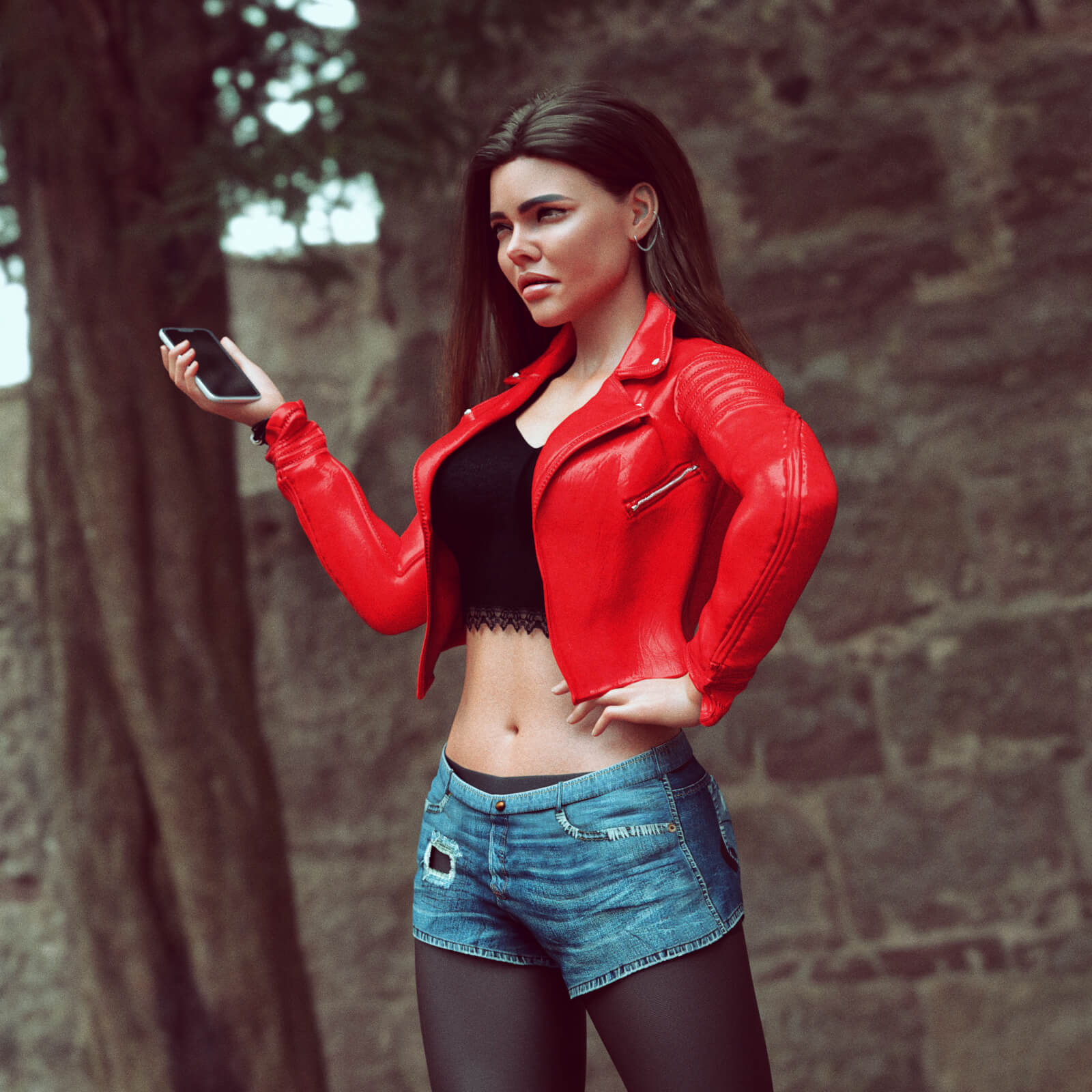 No Signal 3D Render, Digital Art by Kadaj777