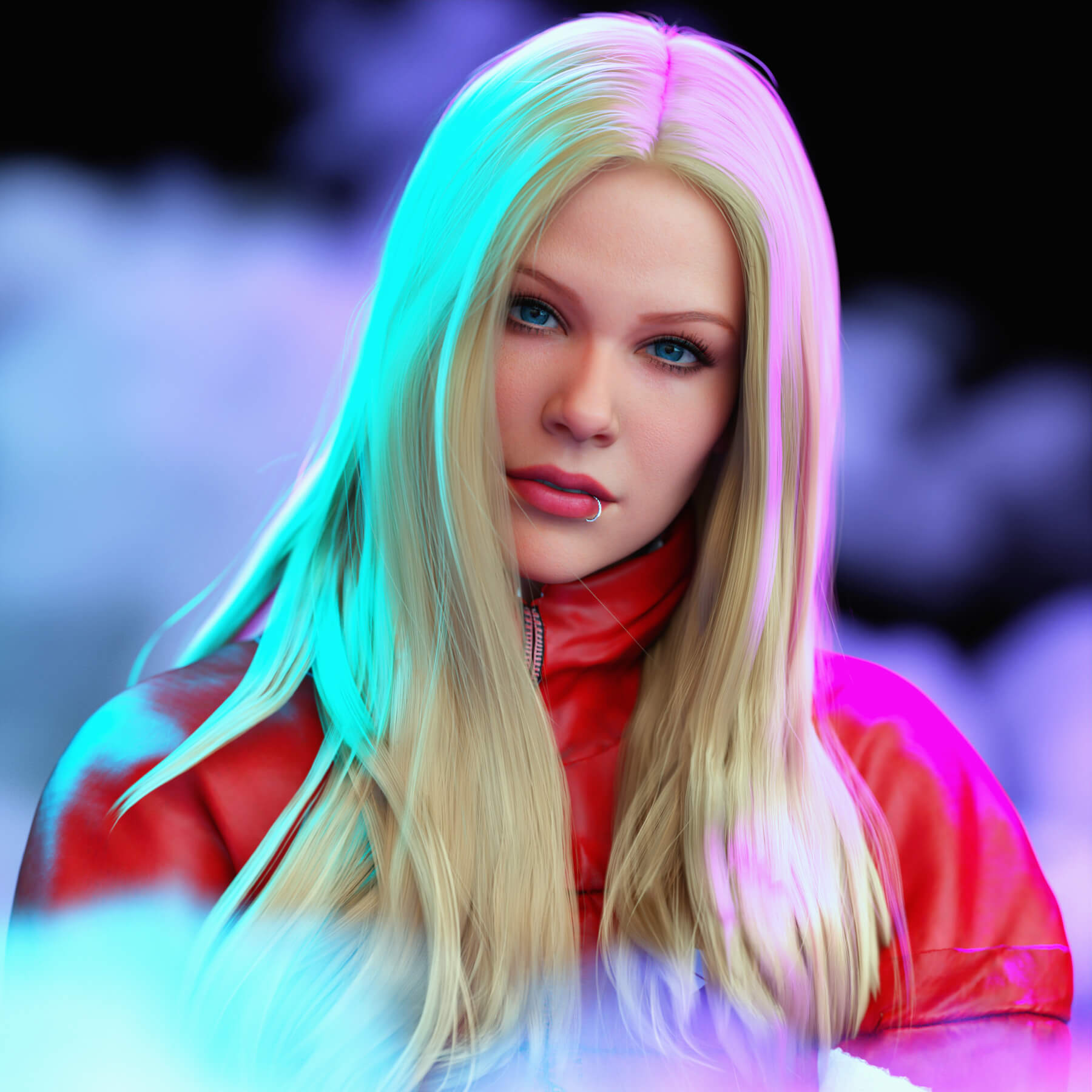 Not Complicated 3D Render, Digital Art by Kadaj777