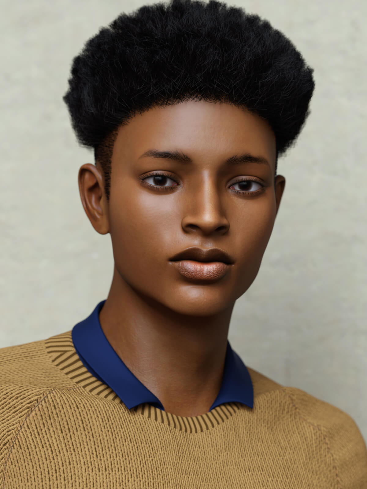 Malikai and Hair for Genesis 8.1 Male - Daz Content by Kadaj777