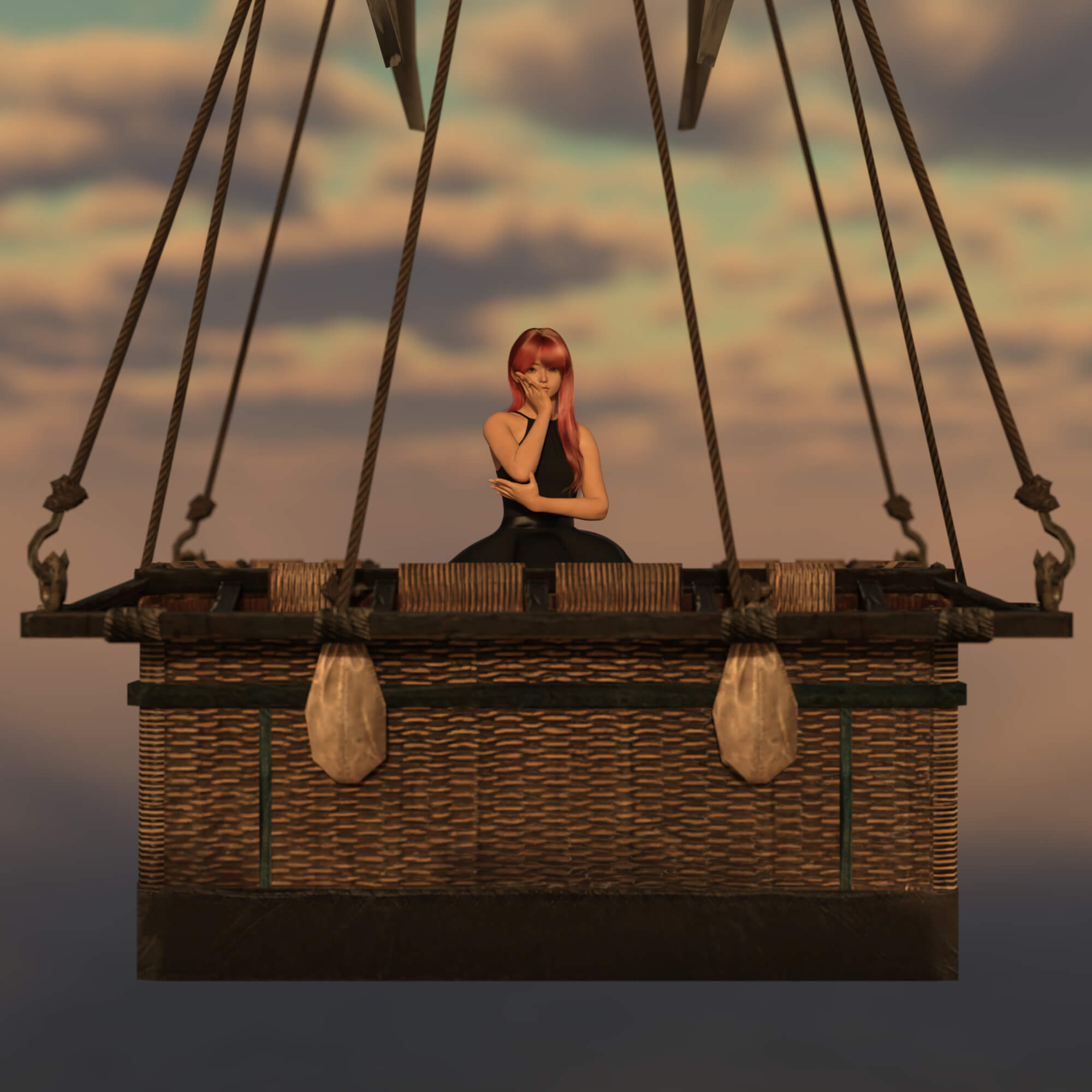 Air Balloon - Daz Content by kainjy