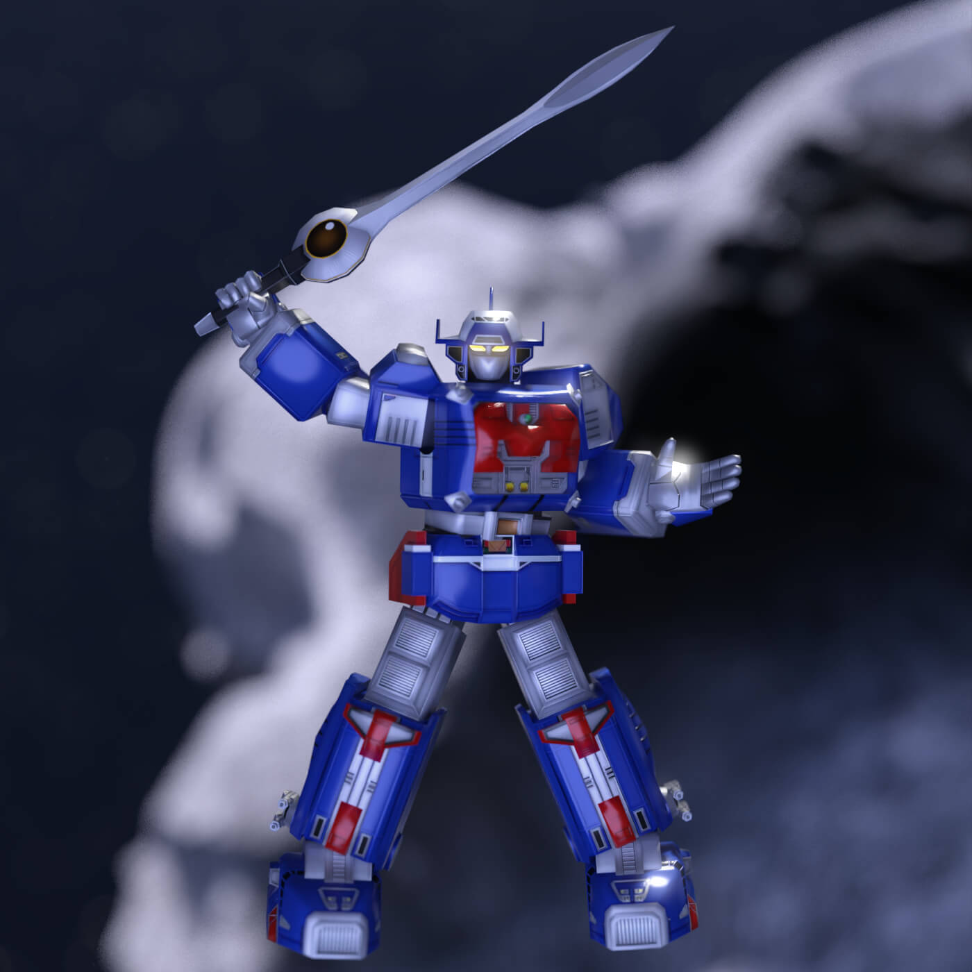 Astro Megazord - Daz Content by kainjy