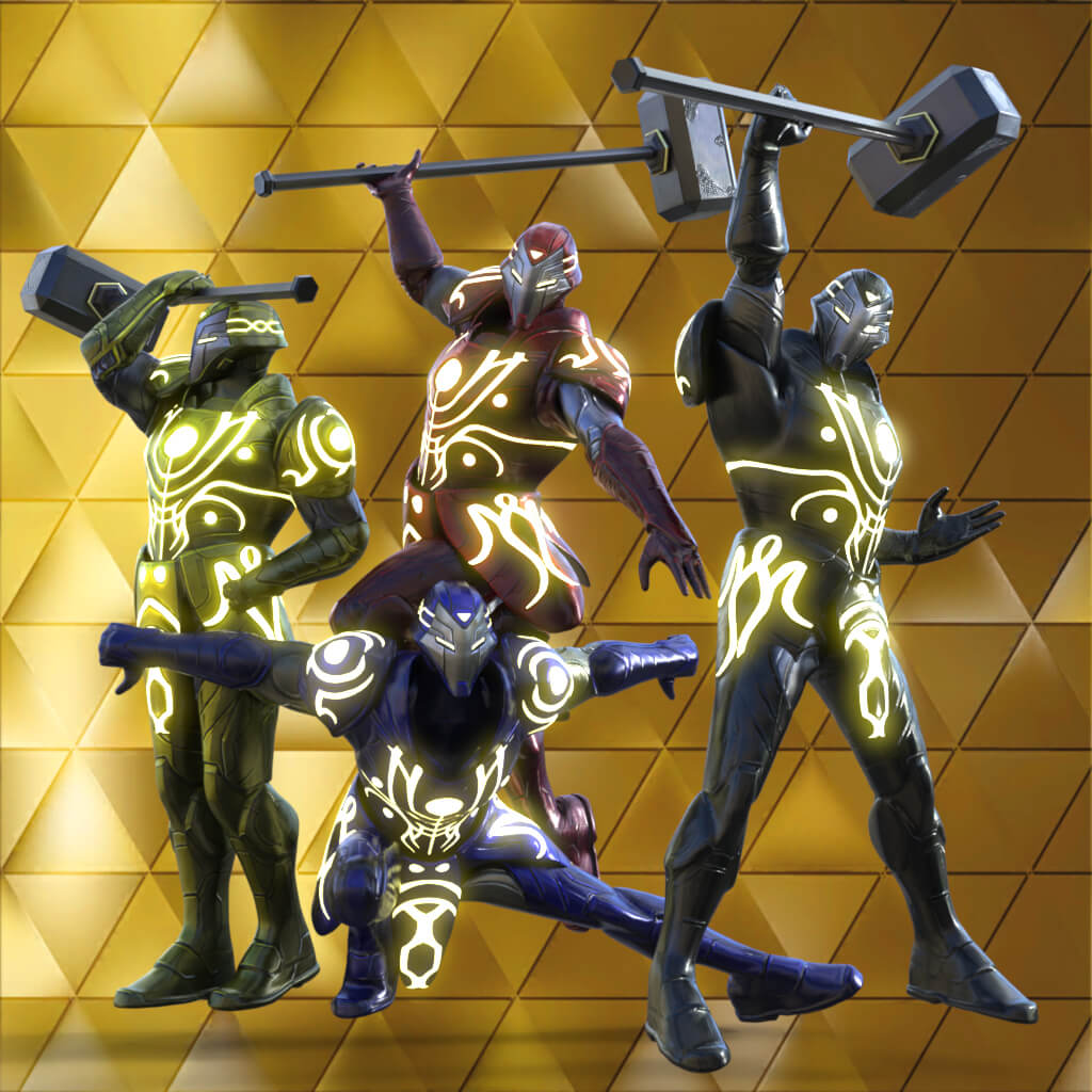 IronMan - Iron Hammer Daz Content by kainjy