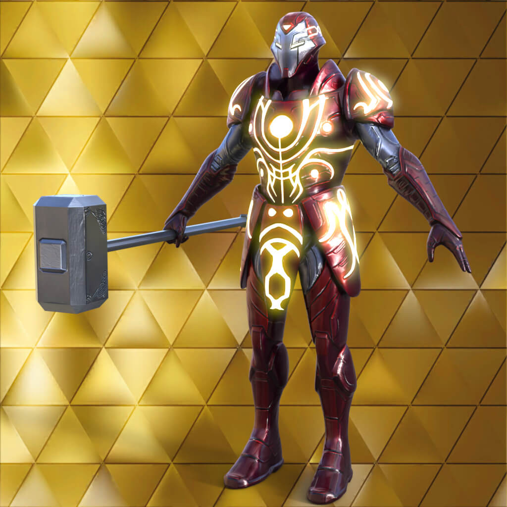 IronMan - Iron Hammer Daz Content by kainjy