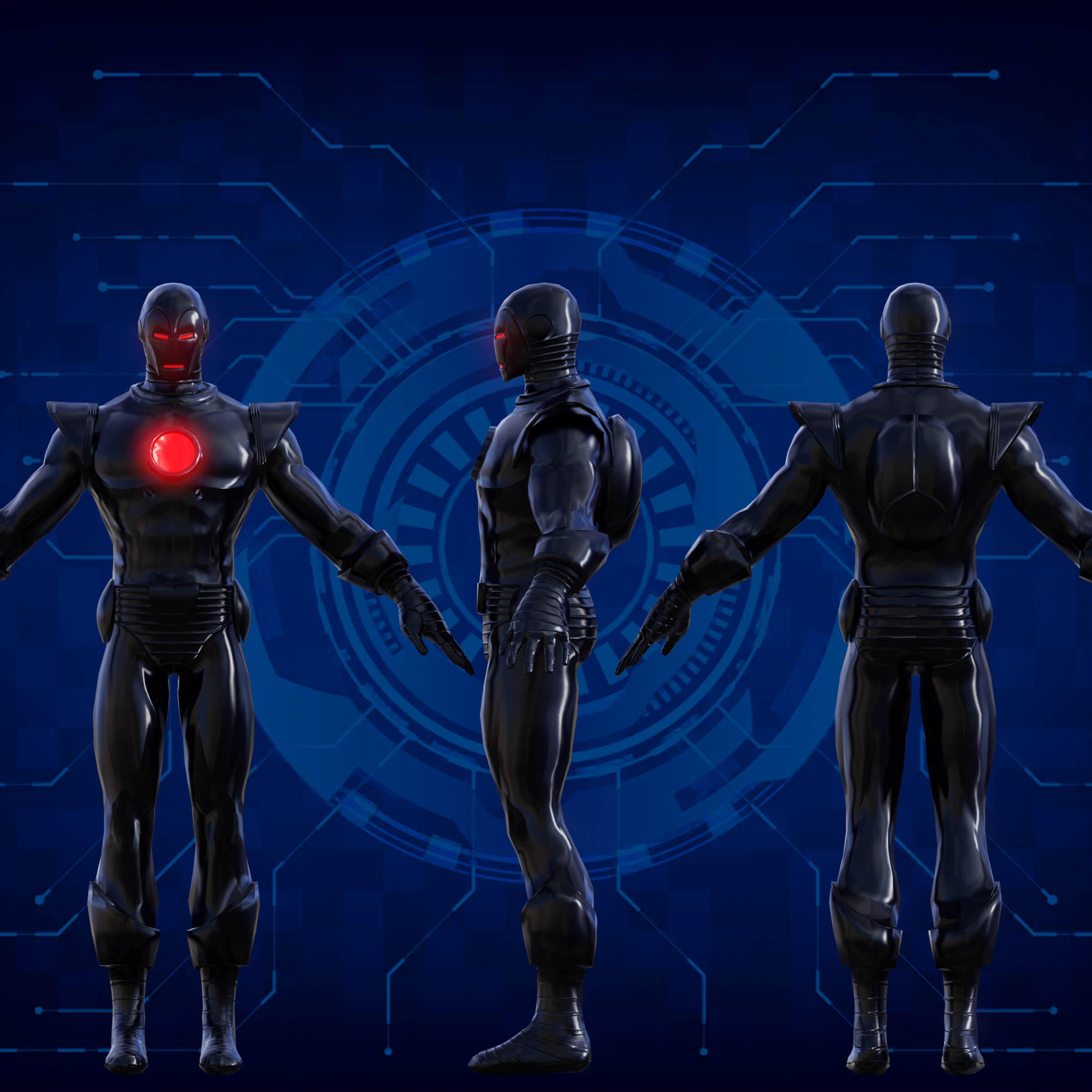 Ironman Stealth Armor - Comic Version Daz Content by kainjy