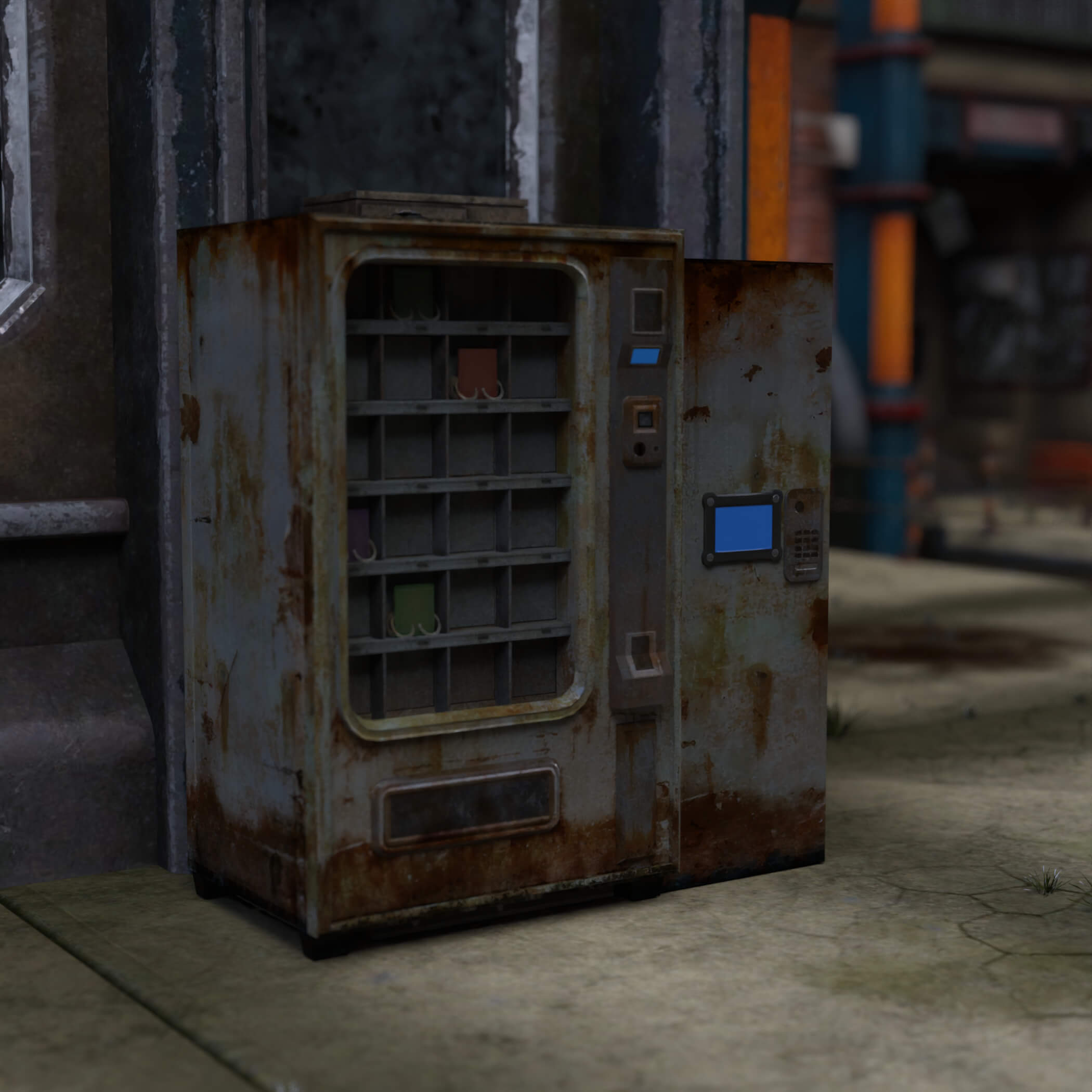 Nier Automata - Vending Machine Daz Content by kainjy