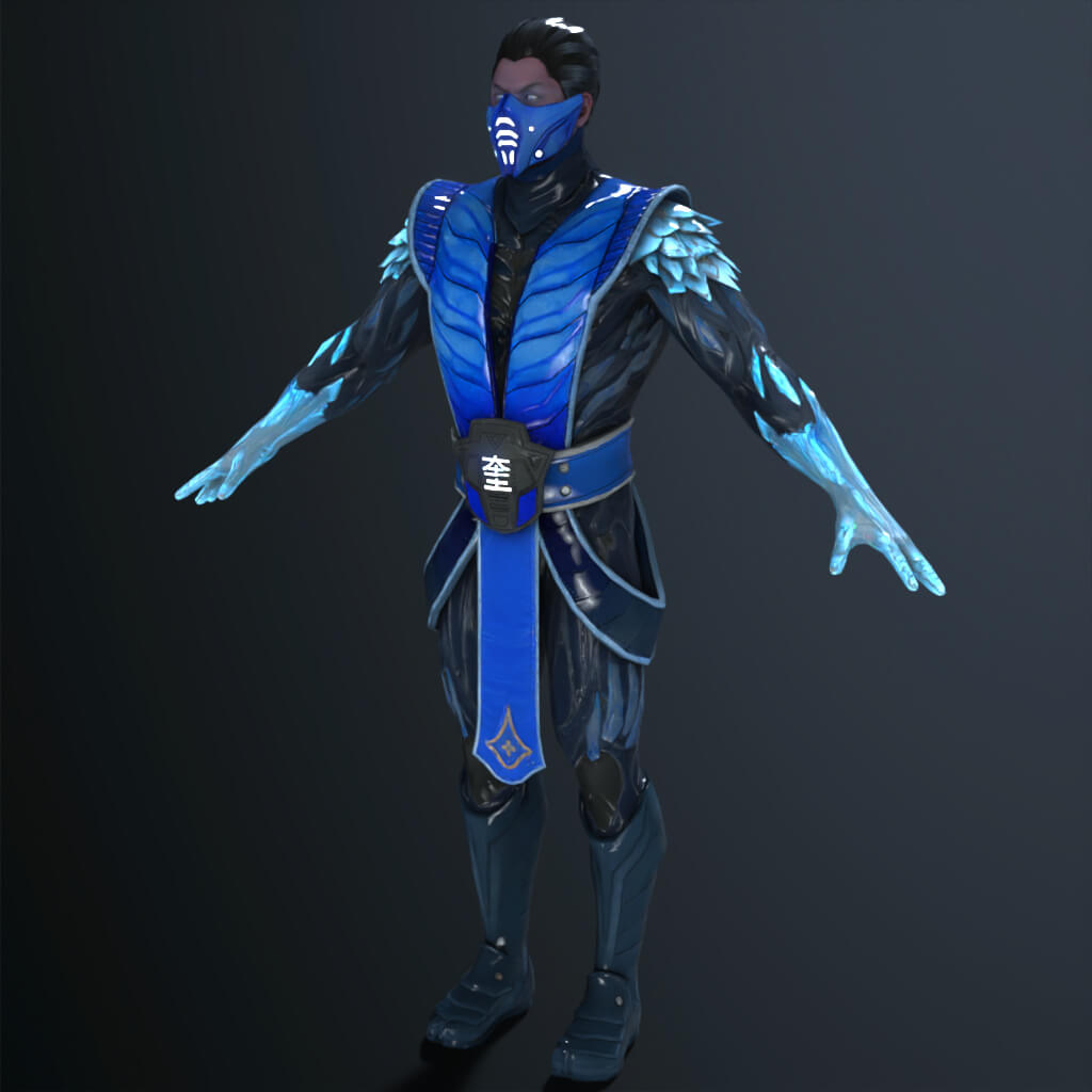 Sub Zero - Injustice 2 Mobile Version Free Daz Content by kainjy
