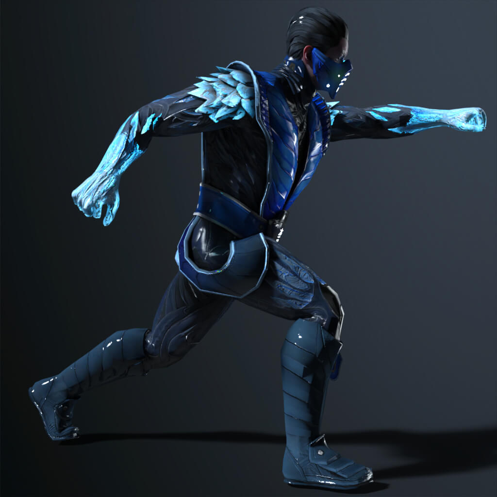 Sub Zero - Injustice 2 Mobile Version Free Daz Content by kainjy