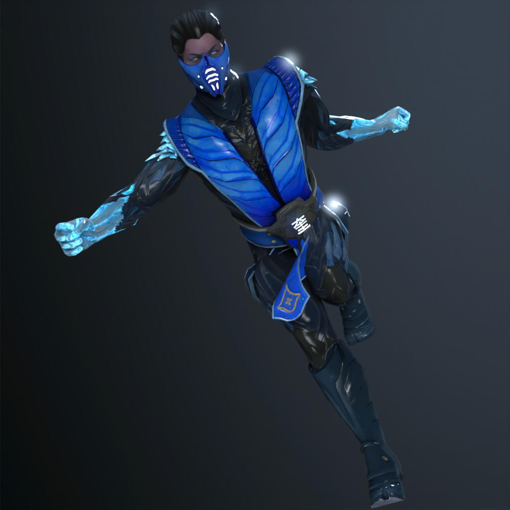 Sub Zero - Injustice 2 Mobile Version Free Daz Content by kainjy