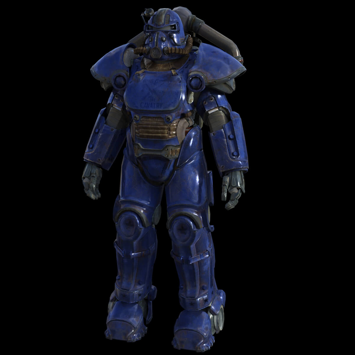 T-51 Power Armor for G9 Daz Content by kainjy