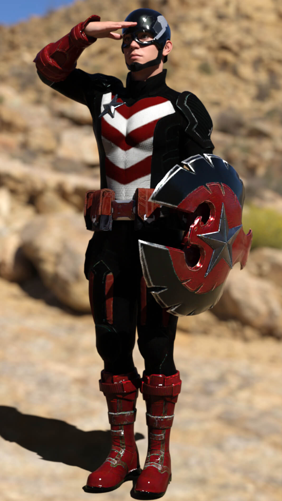 U.s. Agent for Genesis 9 - Daz Content by kainjy